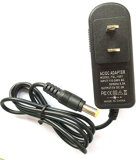 Android Tv Box Dc V A Mah Ac Power Adapter Adaptor Wall Charger Cable Cord Plug For