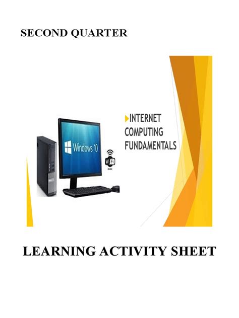 Icf 7 Module Second Quarter Pdf Operating System Microsoft Windows