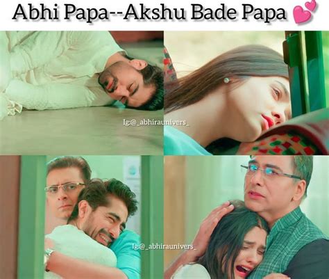 Abhiraunivers On Instagram Abhi K Papa Aur Akshu K Bade Papa Yrkkh