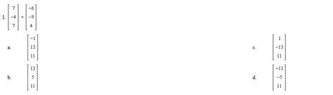 Adding And Subtracting Matrices Easy Peasy All In One High Babe