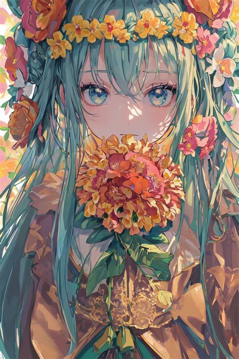 웹소설 표지 캐릭터 컨셉트 디자인 화려한 꽃 배경 2d 캐릭터 일러스트 Ai 디자인 포트폴리오 크몽