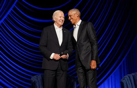 Biden Y Obama Reunidos En Un Acto Demócrata