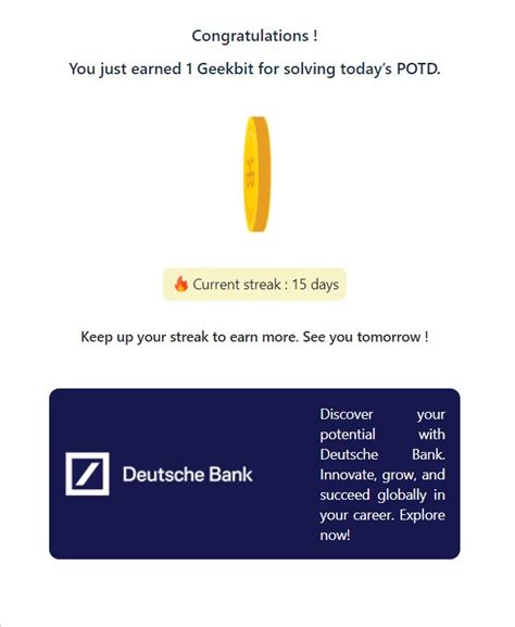 Vinay Kishore On Linkedin Potd Geekstreak2024 Potd Geeksforgeeks