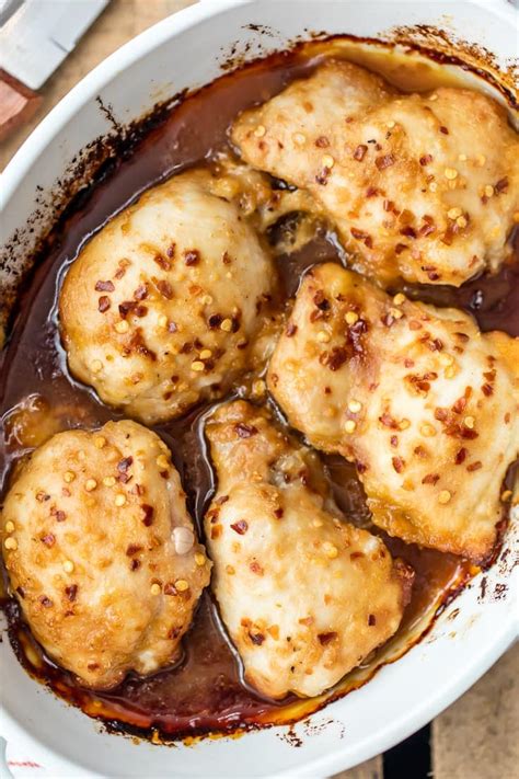 Honey Garlic Baked Chicken The Cookie Rookie
