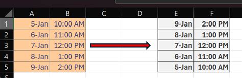 Sorting How Do I Sort An Excel Sheet Vertically Reverse The Order Of The Full Sheet Put