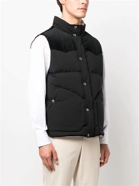 Brunello Cucinelli 하이넥 패딩 조끼 페칭