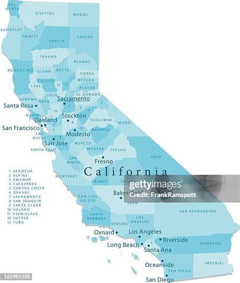 Simple California Map