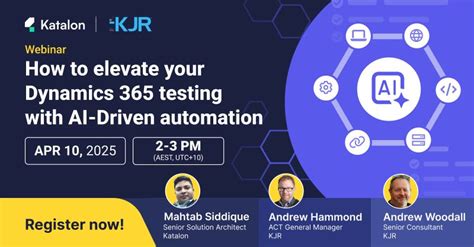 Softwaretesting Ai Testautomation Dynamics365 Katalon
