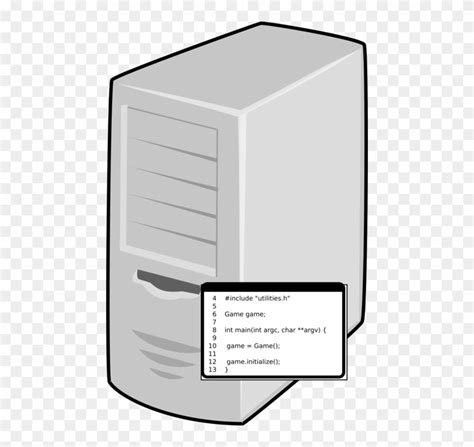 Download Source Code Computer Servers Apache Subversion Git Vetor Servidor Clipart 13680