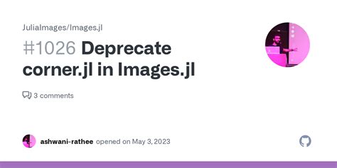 Deprecate Corner Jl In Images Jl Issue 1026 JuliaImages Images Jl