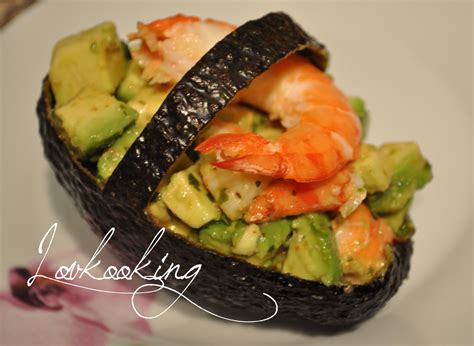 Avocats Aux Crevettes Au Four Crevettes à Lail Et Au Persil Au Four