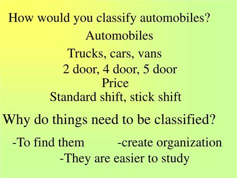 Ppt Classification Powerpoint Presentation Free Download Id6187101