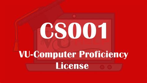 Cs001 Vu Computer Proficiency License Complete Handouts Pdf Vu Help