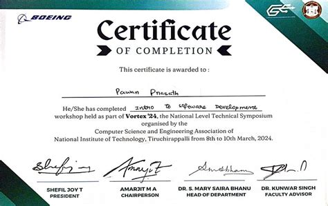 Pawan Prasath On Linkedin Softwaredevelopment Nittworkshop