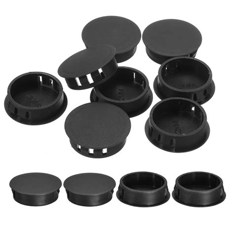 Uxcell 18pack 32mm1 14 Nylon Hole Plugs Flush Type Panel Round