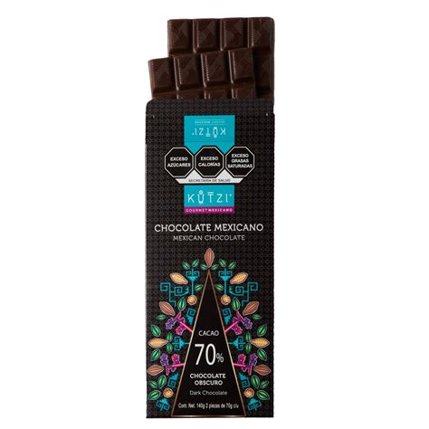 Chocolate Mexicano Obscuro 70 Cacao Kutzi