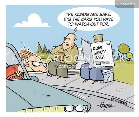 Road Safety Cartoons And Comics Funny Pictures From Cartoonstock