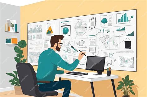 Premium Photo A Living Canvas For Brainstorming Sketching And Visualizing Ideas Creating A