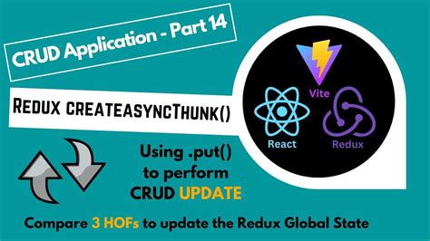 Part 14 React Redux Tutorial 2025 Update Thunk For Async Crud Operations Youtube