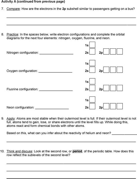 Unlocking The Secrets Of Electron Configurations Your Answer Key To