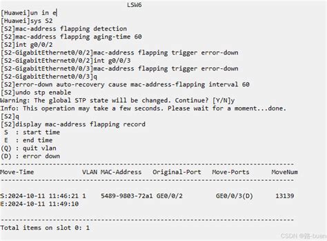 以太网交换安全：mac地址漂移 Csdn博客