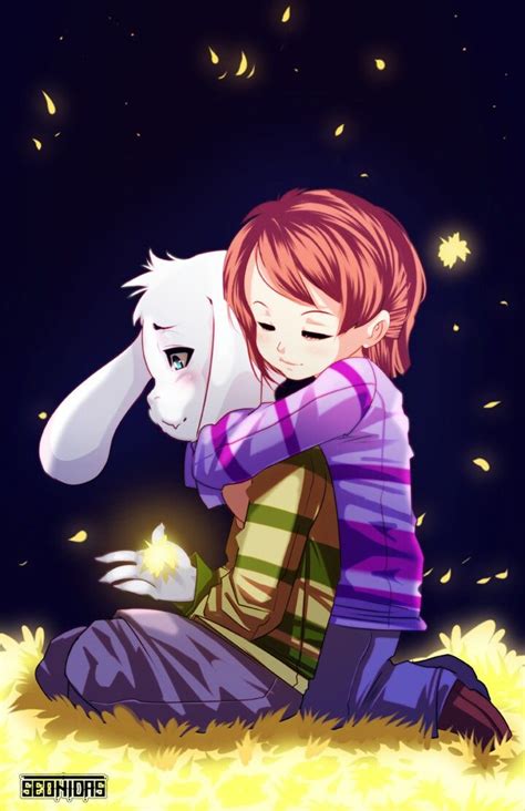 Asriel And Frisk Fan Art