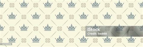 베이지 색 배경에 왕실 스타일의 장식과 배경 이미지 빈티지 복고풍 디자인 배경 화면 질감에 대한 원활한 배경 벡터 그림입니다 0