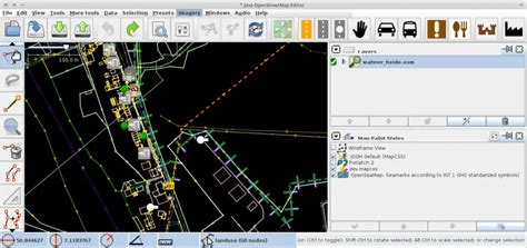 josm openstreetmap editor keyboard shortcuts ‒ defkey