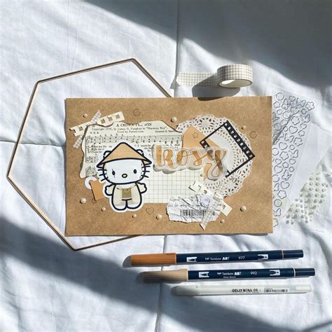 Hello Kitty X Daechwita Suga Pen Pal Letters Scrapbook Designs