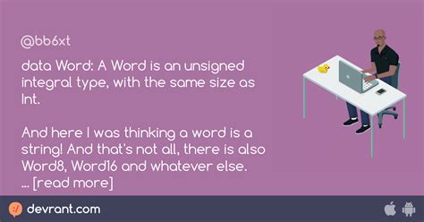 Functional Programming Data Word A Word Is An Unsigned Integral Type