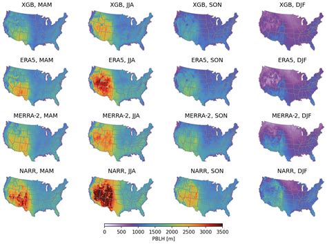 Amt Estimates Of The Spatially Complete Observational Data Driven Planetary Boundary Layer