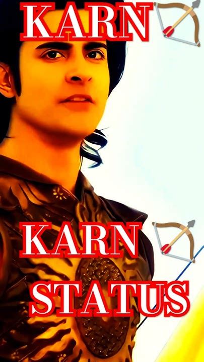 karn status 🏹 viralshort shorts song motivation mahabharat carton tseries trading hd