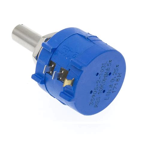 Precision Multiturn Potentiometer 10k Cyber Technics