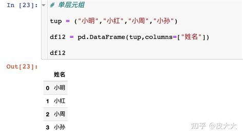 创建DataFrame10种方式任你选 知乎