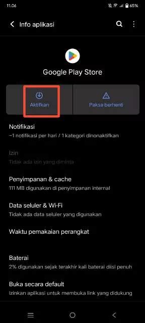 Cara Mengaktifkan Play Store Yang Dinonaktifkan Di Hp Dijamin Berhasil Hallo Gsm
