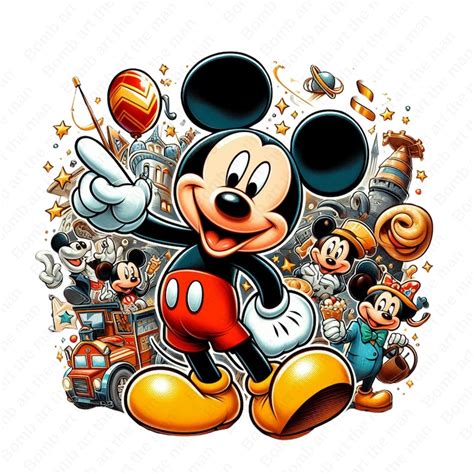 Cute Mickey Mouse Clipart Mickey Mouse Png Cartoon Characters Png
