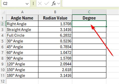 How To Convert Radians To Degrees In Excel 3 Easy Methods Excel Insider