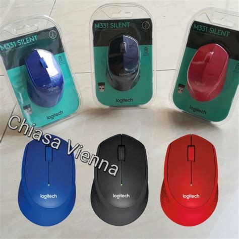 Jual Gaya Mouse Wireless Logitech M Silent Plus Original Body M Retouch Bagus Shopee