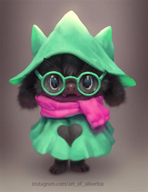Here Is Beautiful Realistic Ralsei
