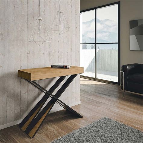 Consola Extensível 90x40196 Cm Diago Small Premium Oak Nature