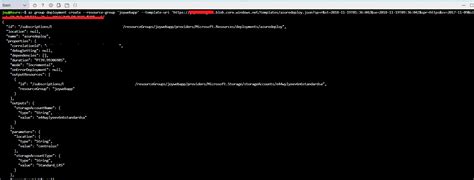 Windows Az Deployment Does Not Work With Sas Tokens For Template Uri Stack Overflow