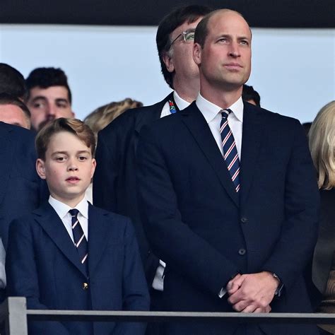 Prince William And Prince George Have Father Son Day At Euro 2024 Final