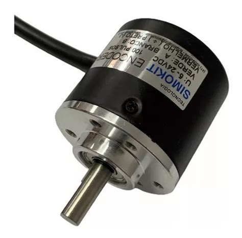 Encoder 600 Pulsos Pnp Eixo 6mm 5 24v Simokit Frete Grátis