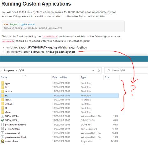 Python Folder Doesnt Exist · Issue 44135 · Qgisqgis · Github