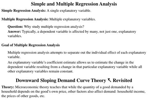 Ppt Lecture 10 Preview Multiple Regression Analysis Introduction