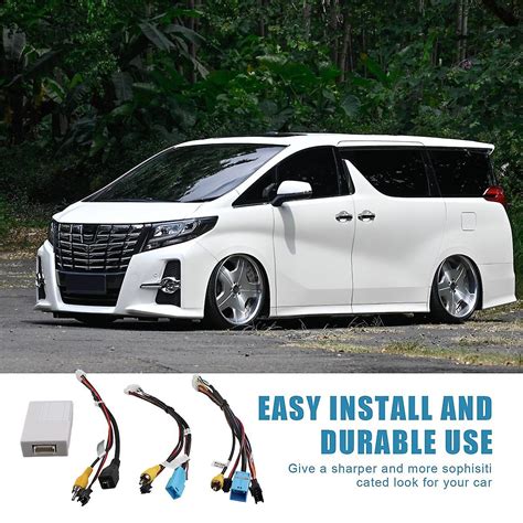 Car Lvds To Cvbs Cable 360 Panoramic Reversing Camera Decoder Canbus Box For Prado Land Cruiser