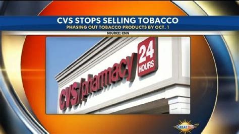 Cvs Stops Selling Cigarettes And Chewing Tobacco