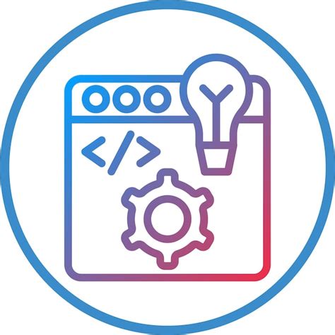 Premium Vector Vector Design Dev Environment Icon Style