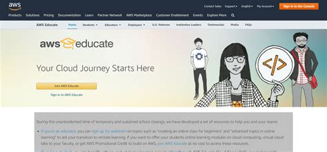 Receive Free Credits To Experience Cloud Computing With Aws Educate Starter Viet Aws