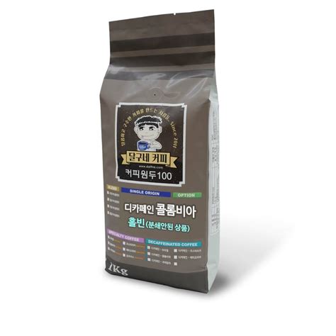 달구네커피 1kg500g200g디카페인 콜롬비아 엑셀소 Shb 카페인없이 즐기는깔끔한 맛의 원두커피 티몬